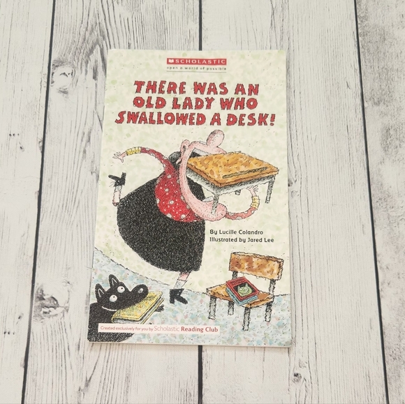 Scholastic | Other | Scholastic Book There Was An Old Lady Who ...